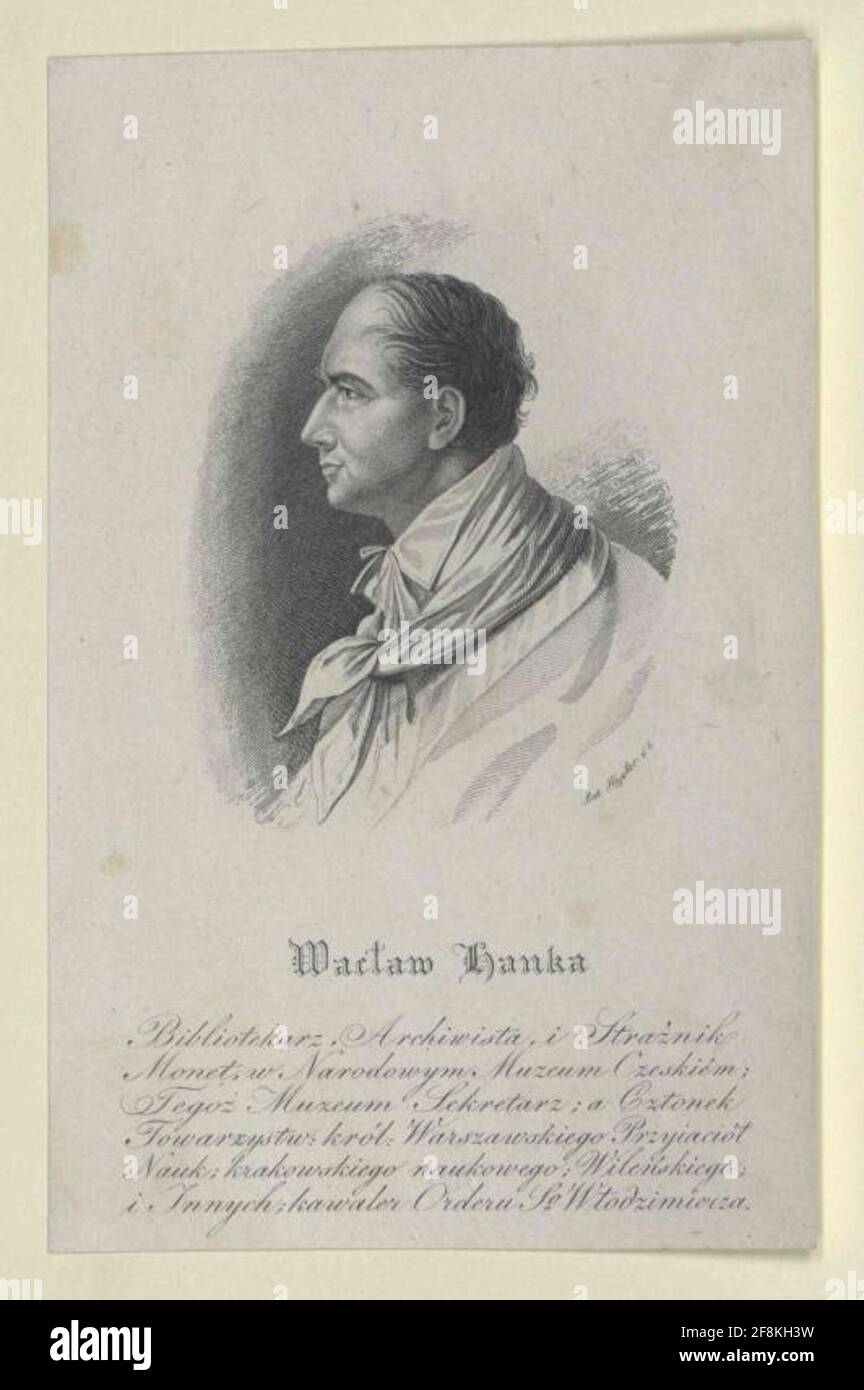 Vaclav hanka hi-res stock photography and images - Alamy