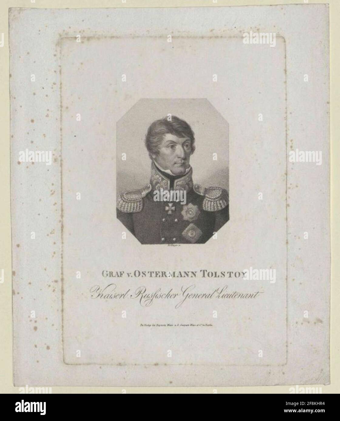 Ostermann tolstoy hi-res stock photography and images - Alamy