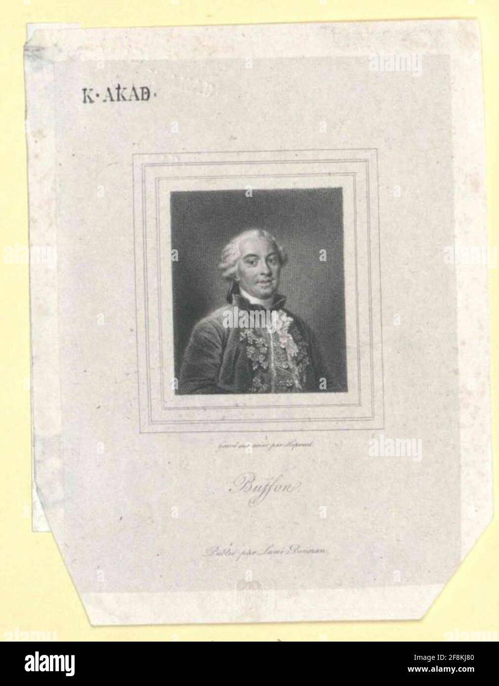 Buffon, Georges-Louis Comte Stock Photo - Alamy