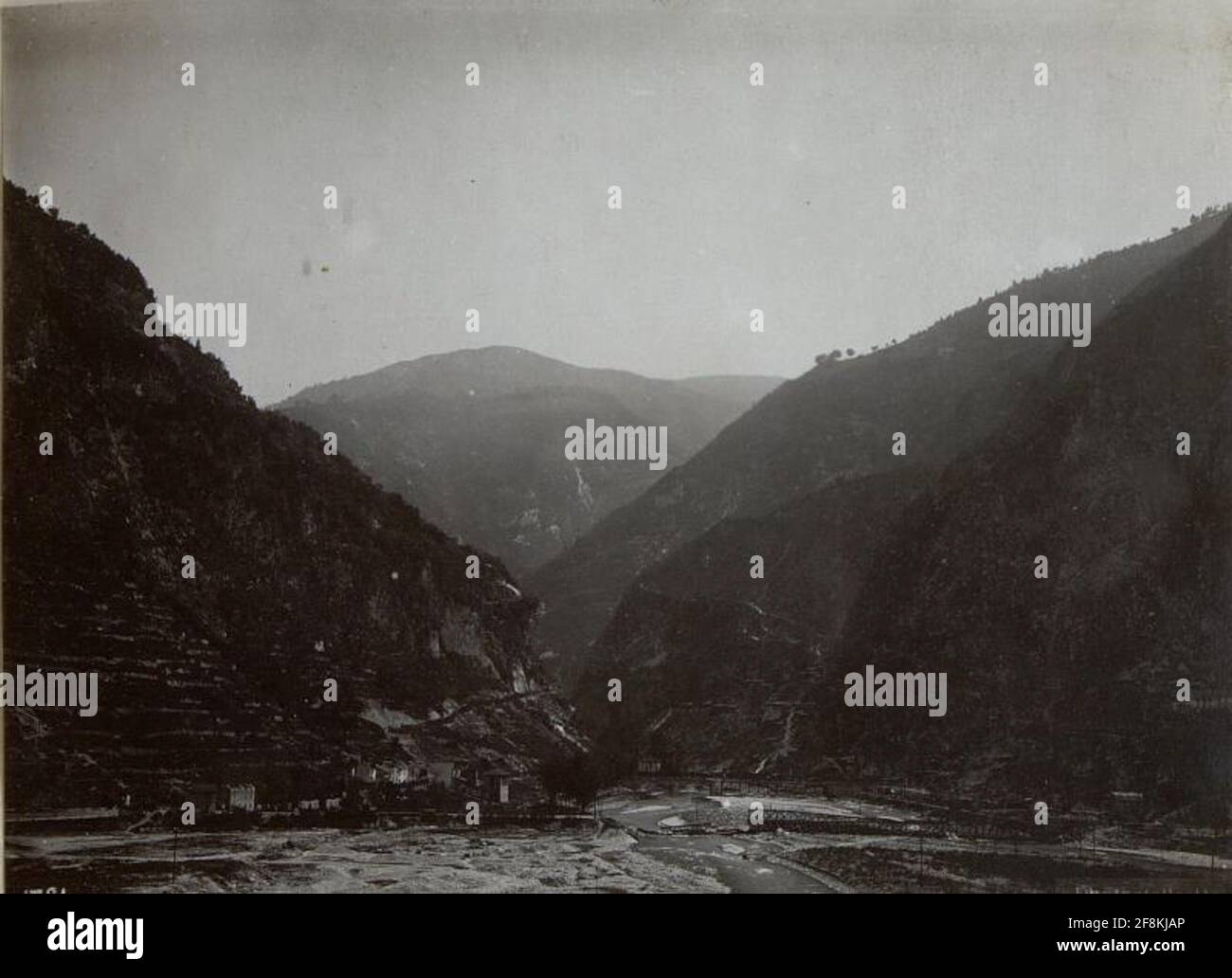 Cismonal with Vanine. Panorama (3. Part image to WK1 ALB087 25422A ...