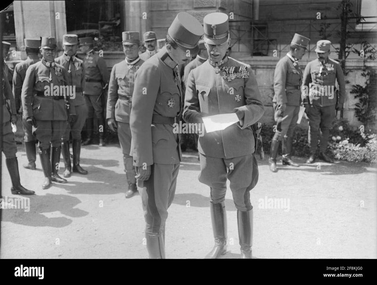 Military order of maria theresien Black and White Stock Photos & Images ...