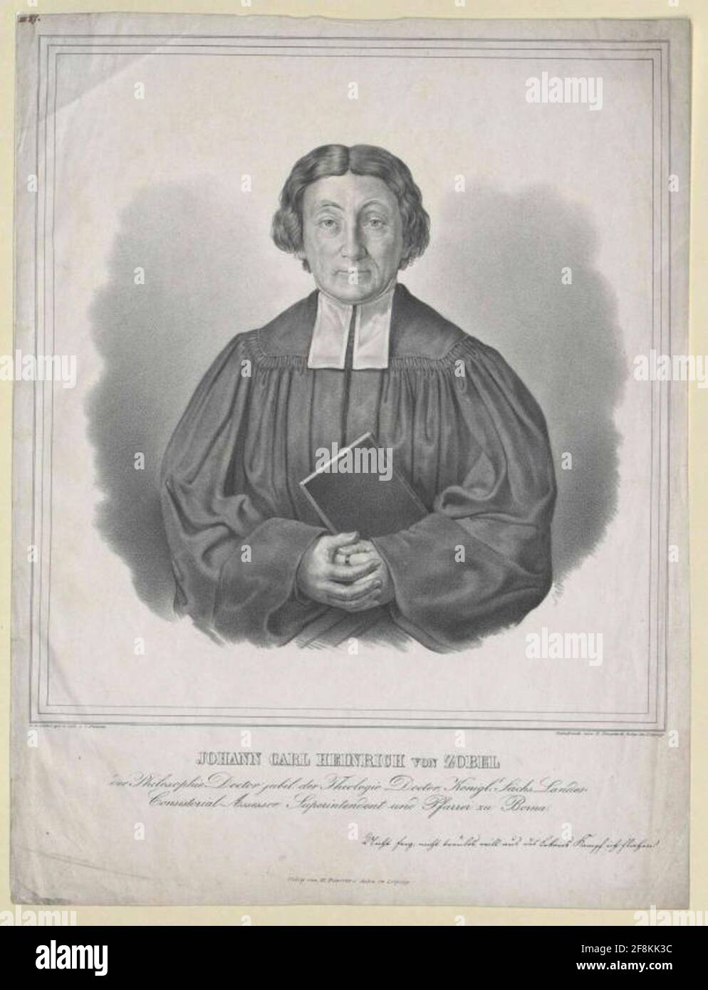 Zobel, Johann Karl Heinrich von Stock Photo - Alamy