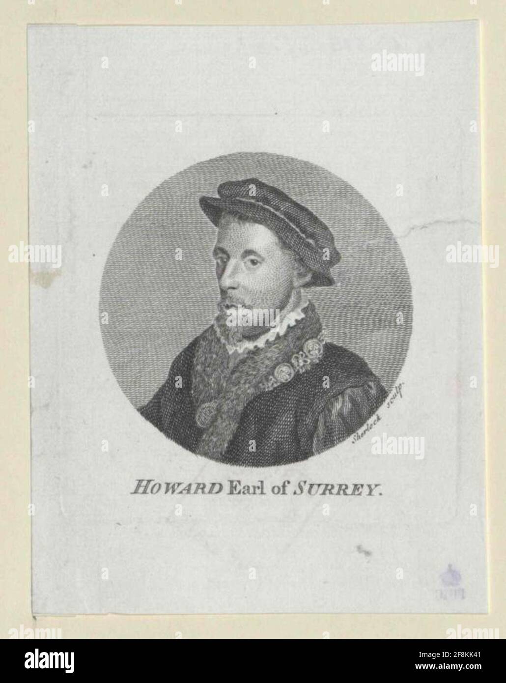 Howard, Earl of Surrey, Henry Stock Photo - Alamy