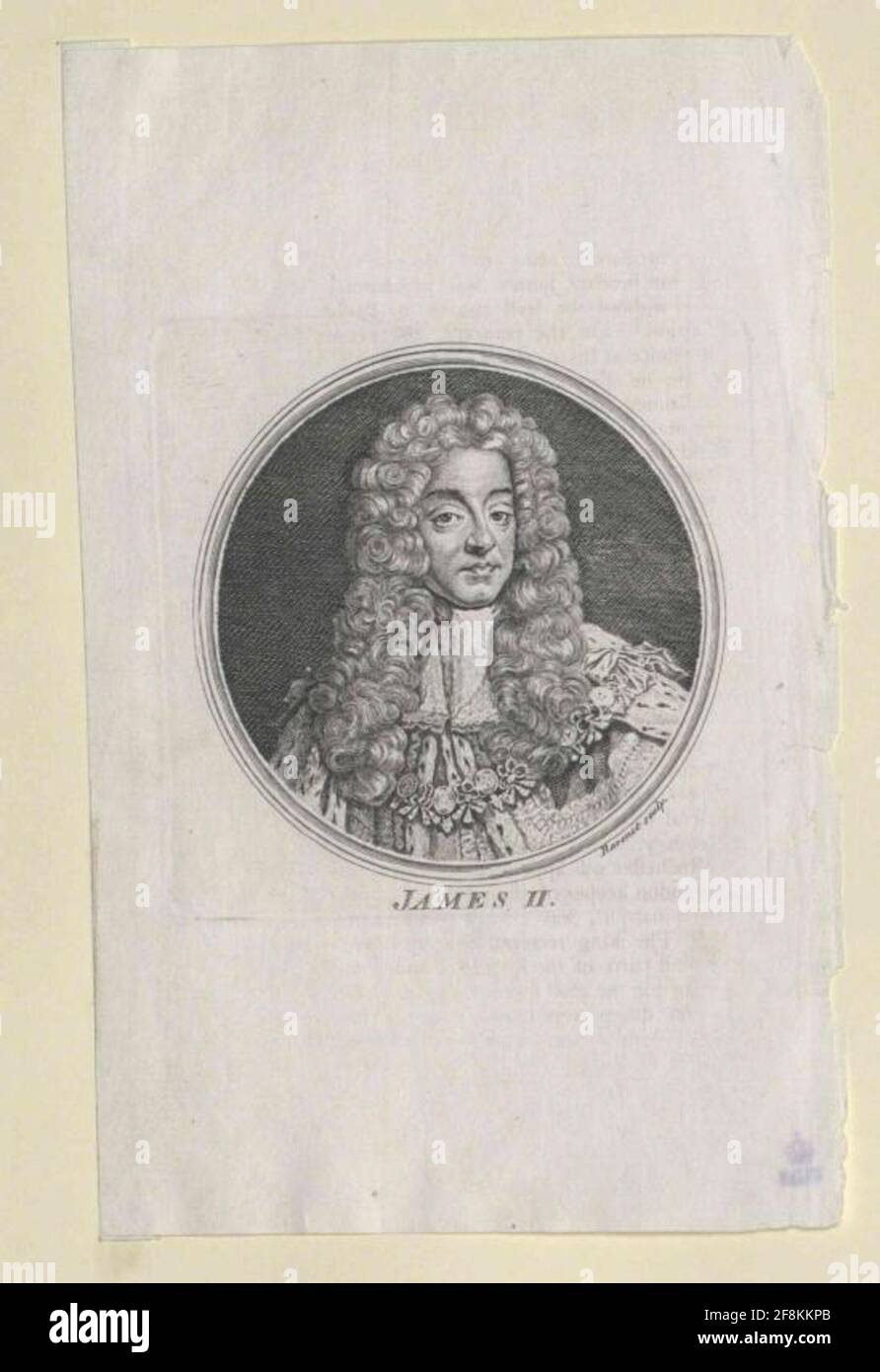 Jacob II. King of England Stock Photo - Alamy