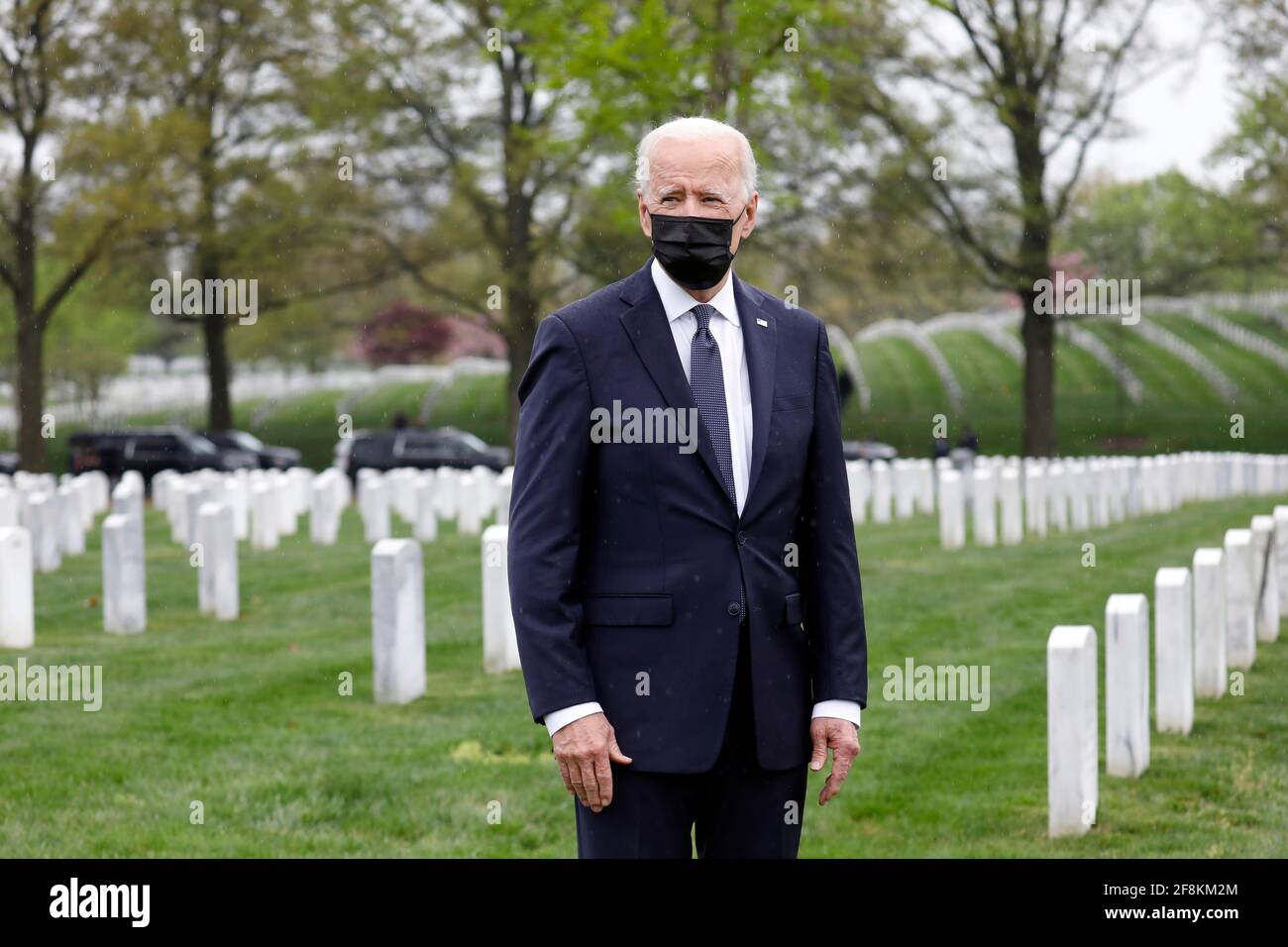 U.S. President Joe Biden visits Section 60 at Arlington National ...
