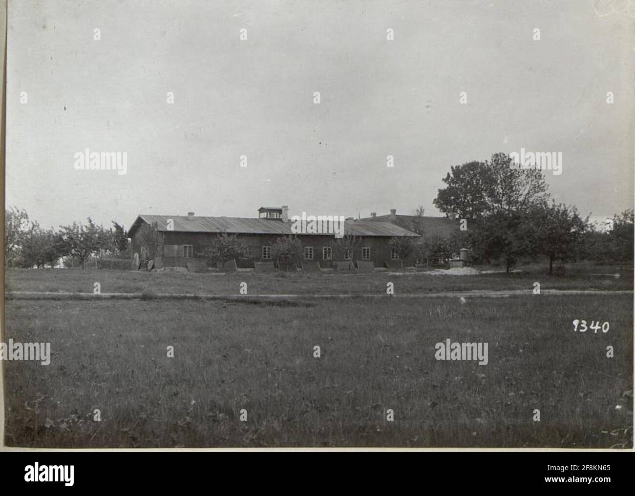 Accommodation and soldier homes in the field of fourth 4th K.U.K. Army ...
