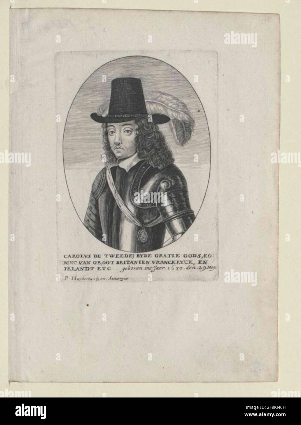 Karl II., King of England Stock Photo - Alamy