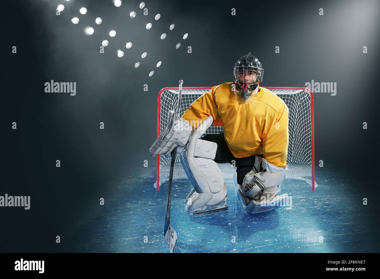 Hockey Goalie Padding High Resolution Stock Photography and Images - Alamy