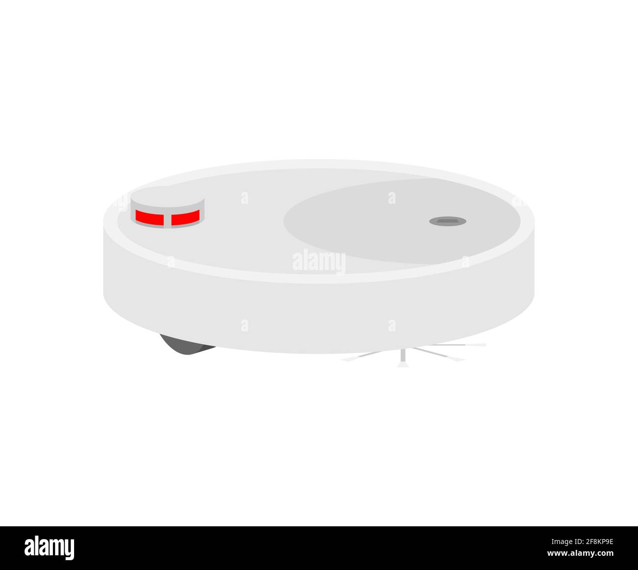 Robot vacuum cleaner isolated. vector illustration Stock Vector Image & Art - Alamy