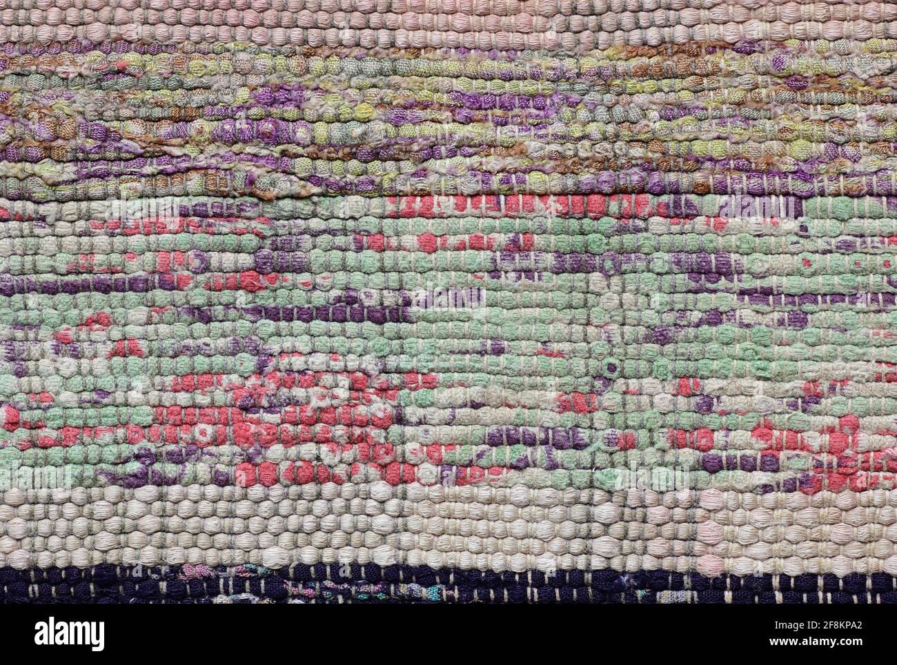 Coarse cotton woven handmade fabric, background and texture for your ...