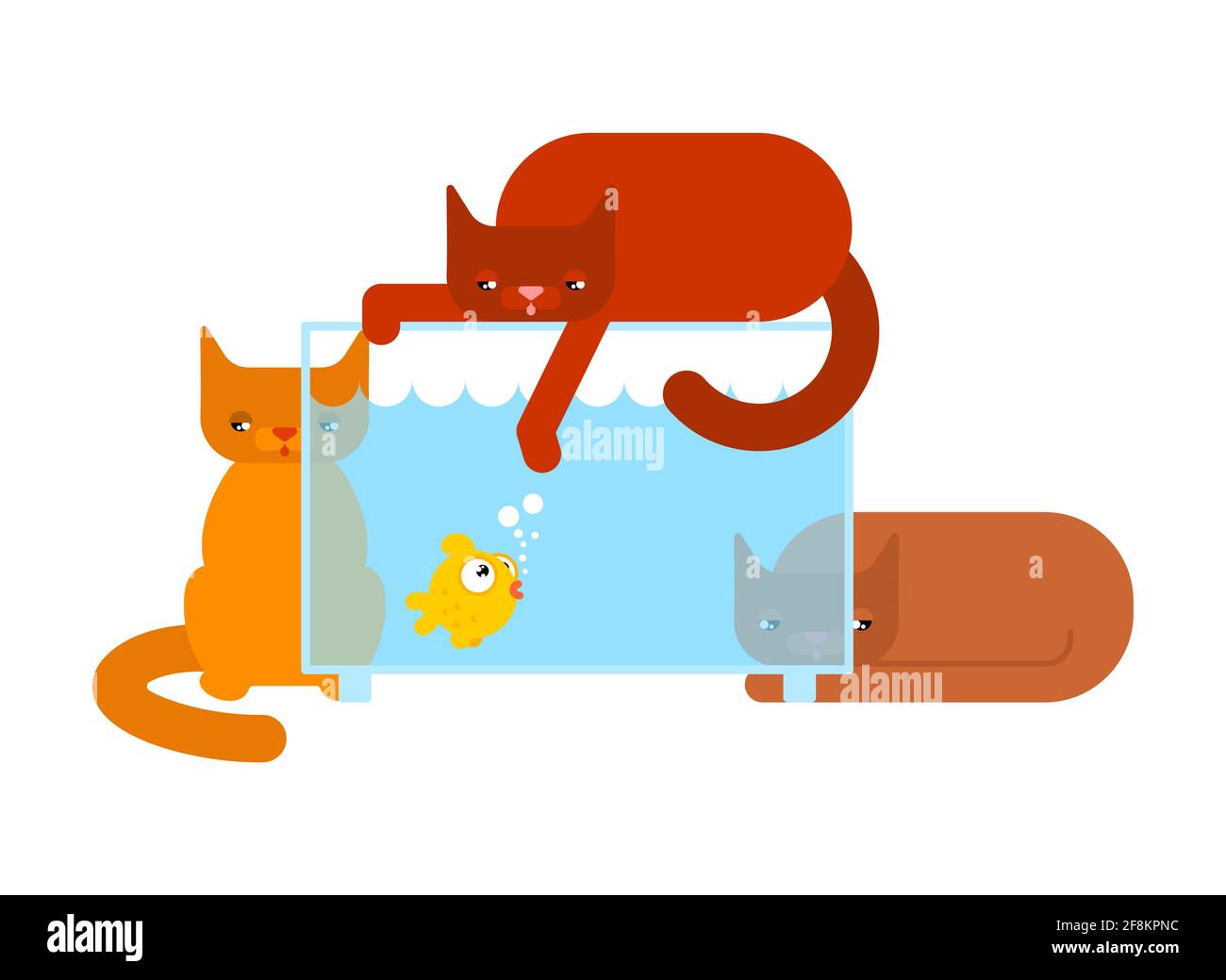 Small cute baby fish Stock Vector Images - Alamy