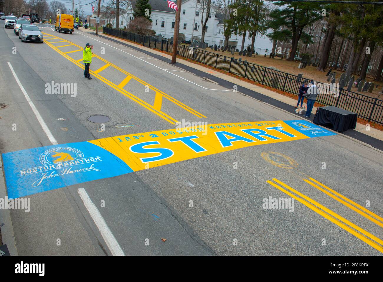 Boston marathon 2019 hi-res stock photography and images - Alamy