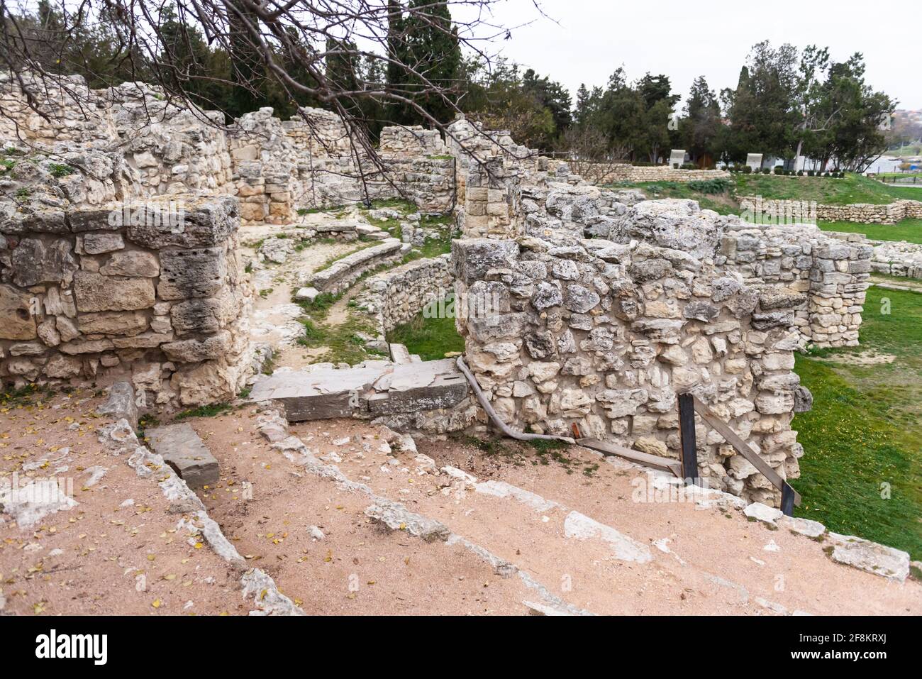 Tauric Chersonesos. An amphitheater in an ancient city, or what's left ...