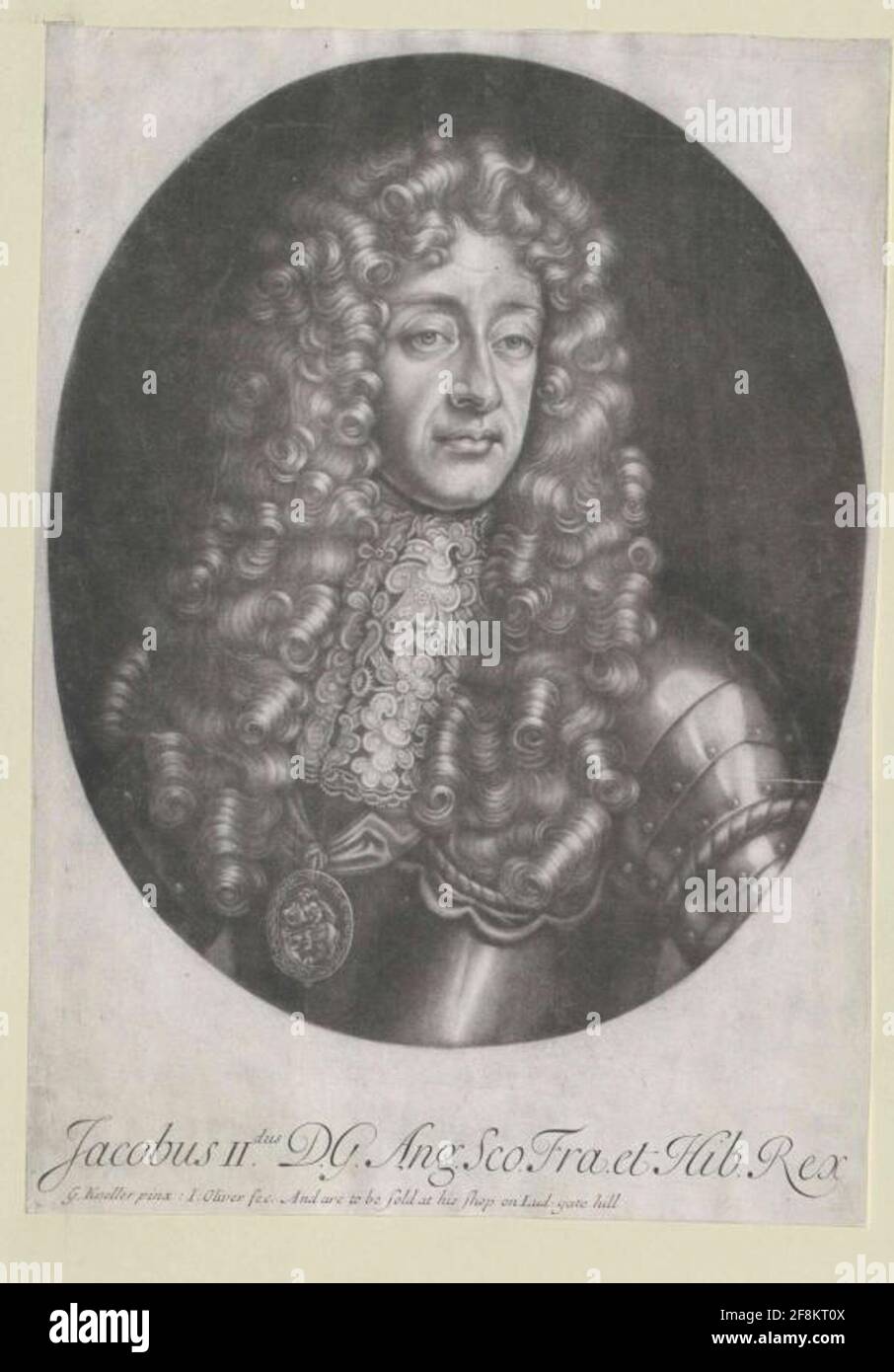 Jacob II. King of England Stock Photo - Alamy