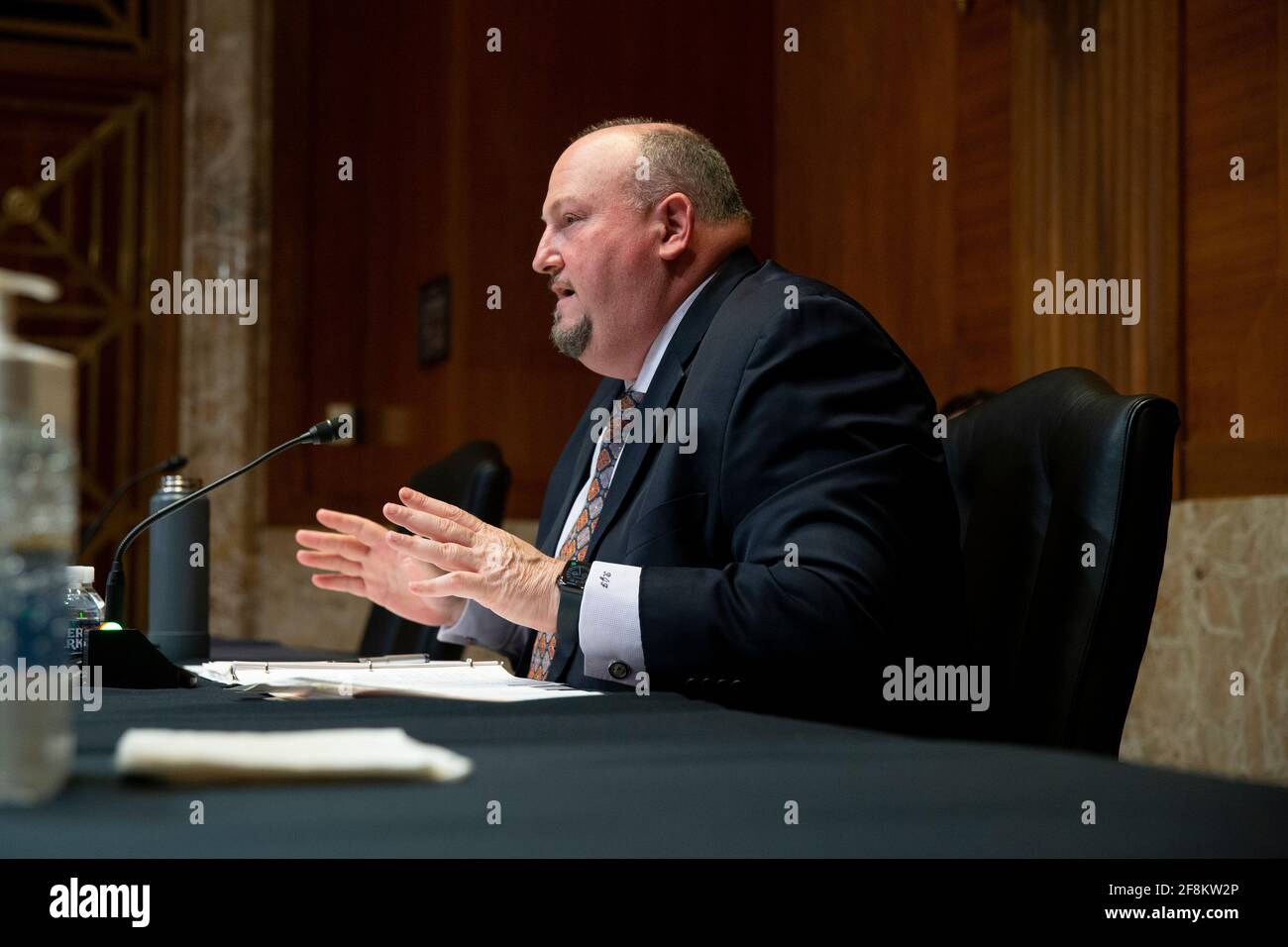 Washington, USA. 14th Apr, 2021. Robert Fenton Jr., senior official ...