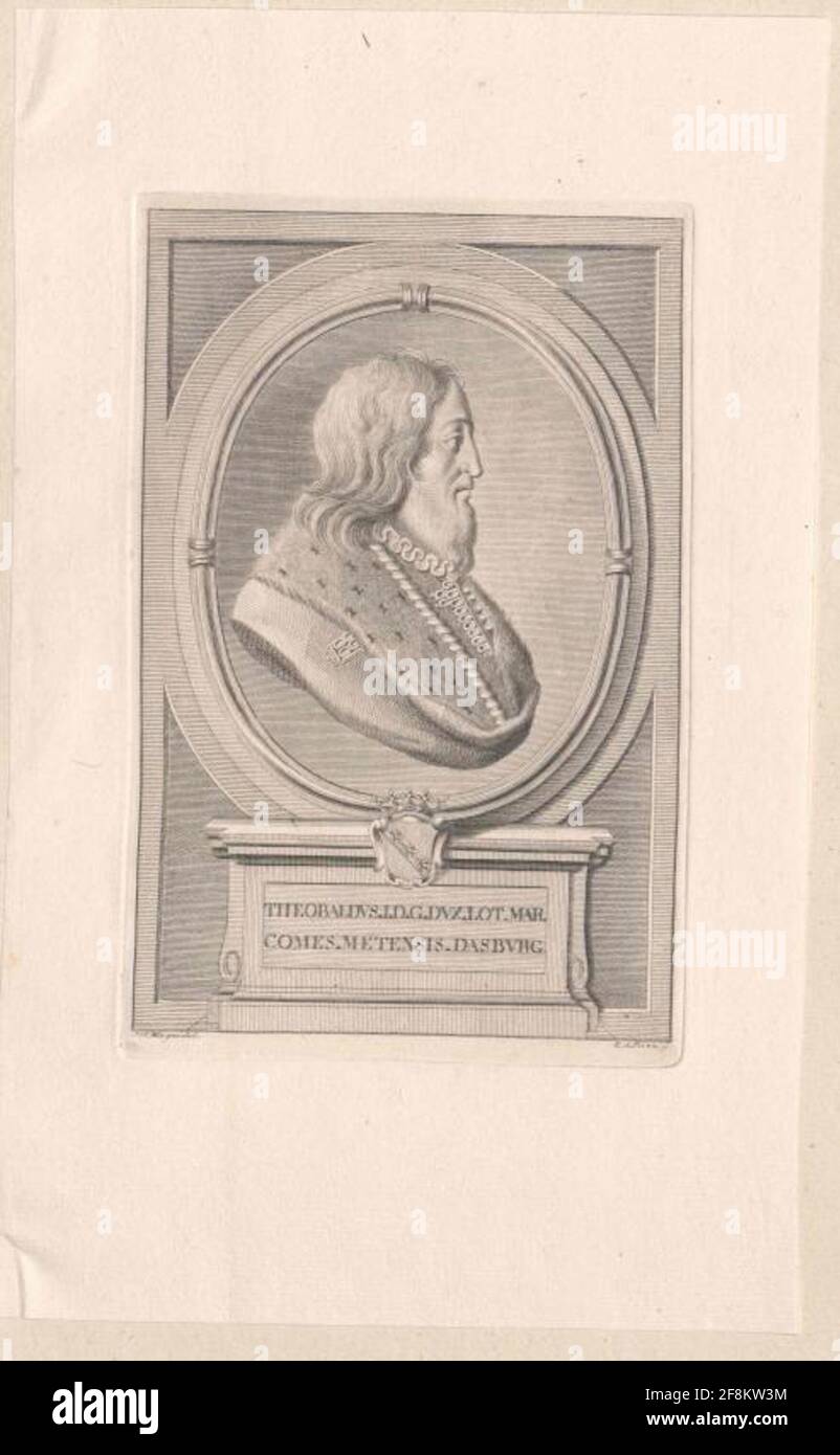 Theobald I., Duke of Lorraine Stock Photo - Alamy