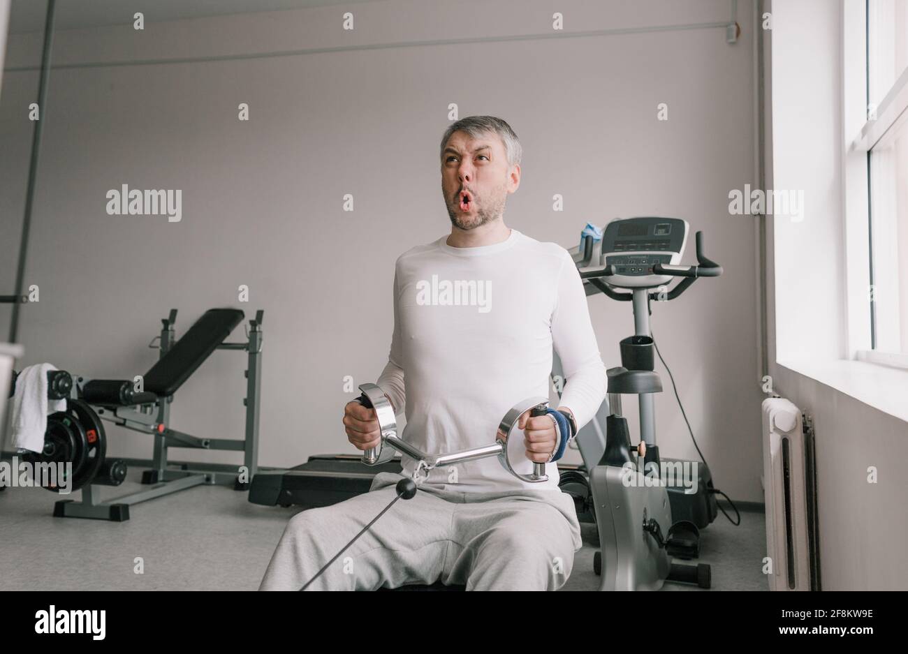 Tense biceps hi-res stock photography and images - Alamy