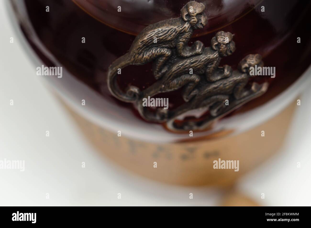 LONDON, UNITED KINGDOM - JANUARY 27, 2021 Closeup on the blended malt ...