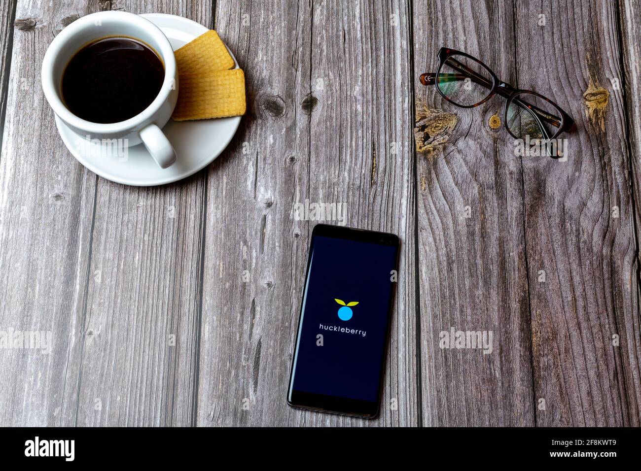Huckleberry mobile app hi-res stock photography and images - Alamy