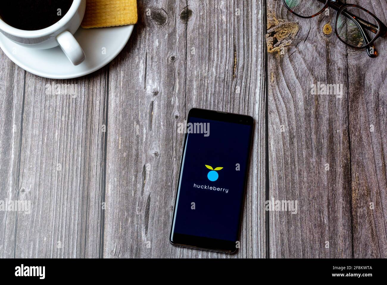 Huckleberry mobile app hi-res stock photography and images - Alamy