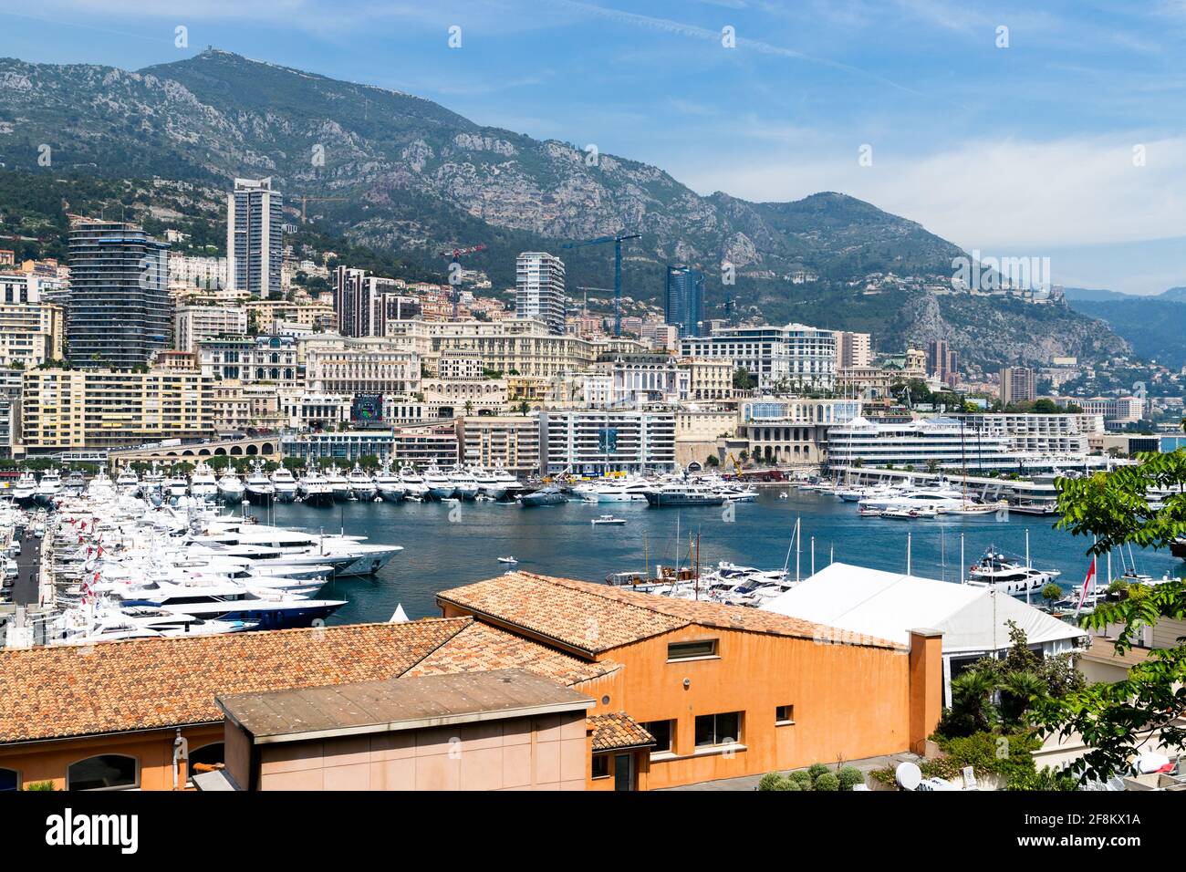 Skyscrapers and buildings in Monaco Stock Photo - Alamy