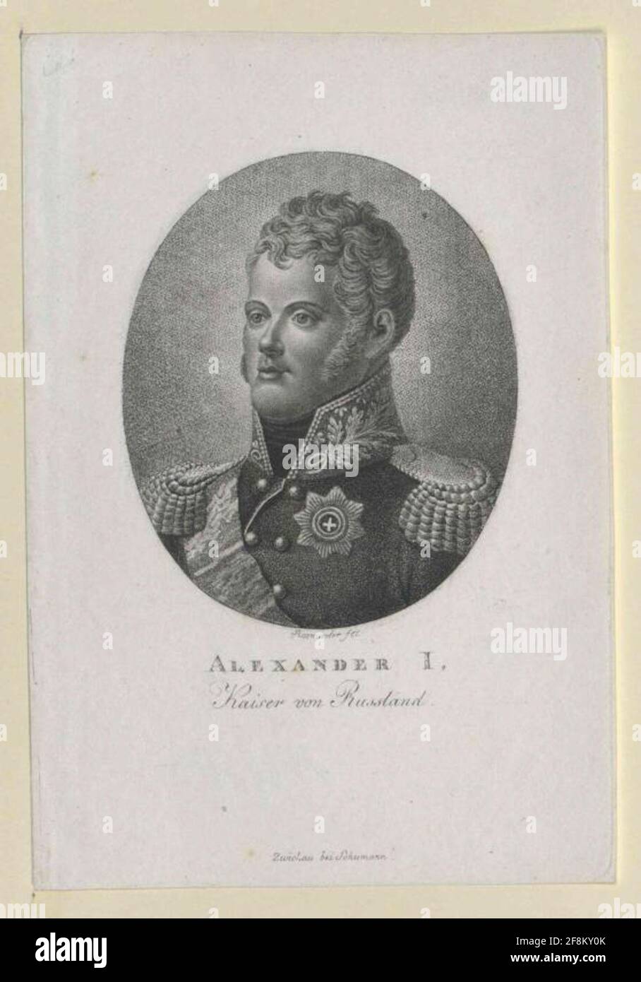 Alexander I, Kaiser of Russia Stock Photo - Alamy
