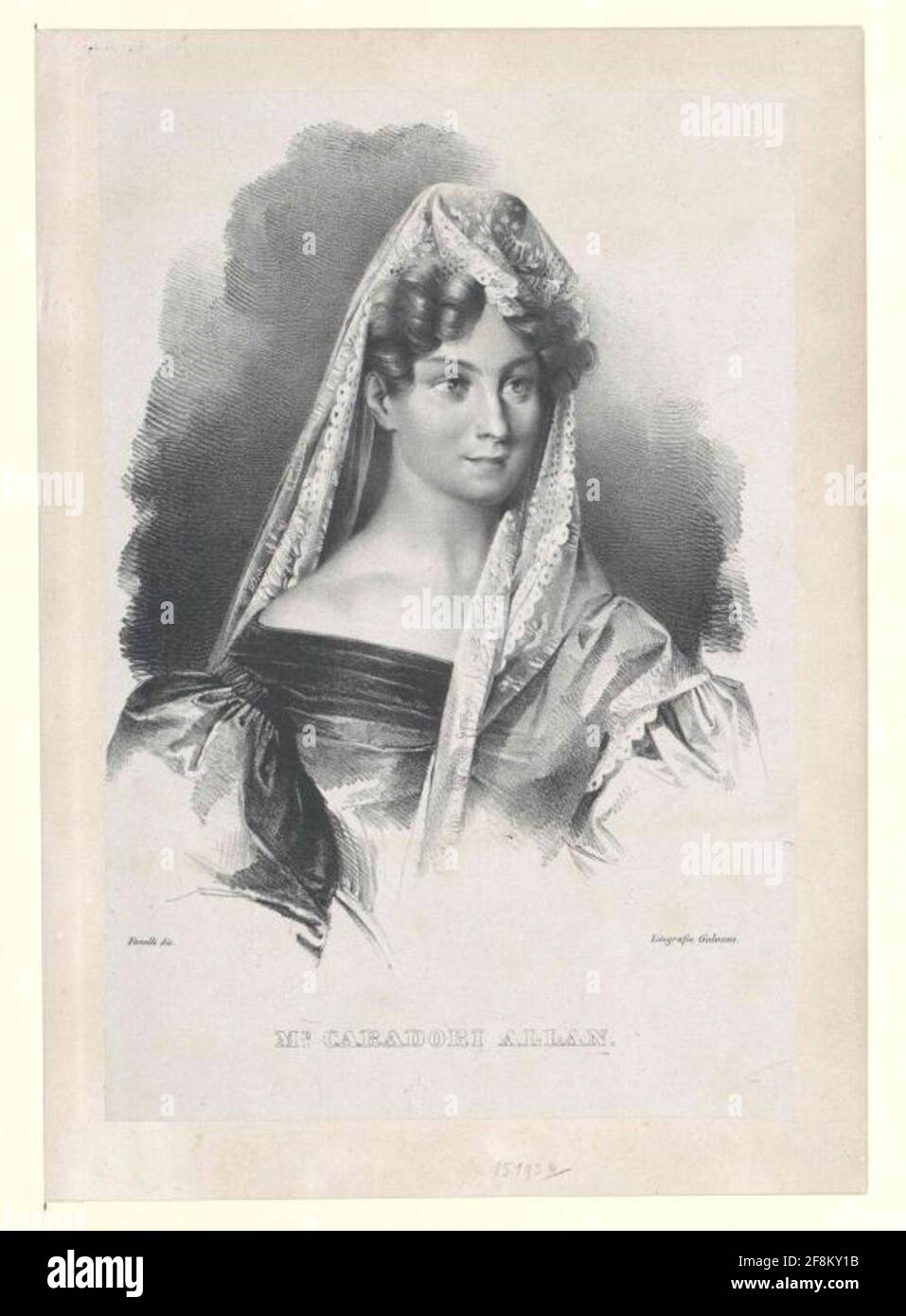 Caradori-Allan, Maria Caterina Rosalbina Stock Photo - Alamy