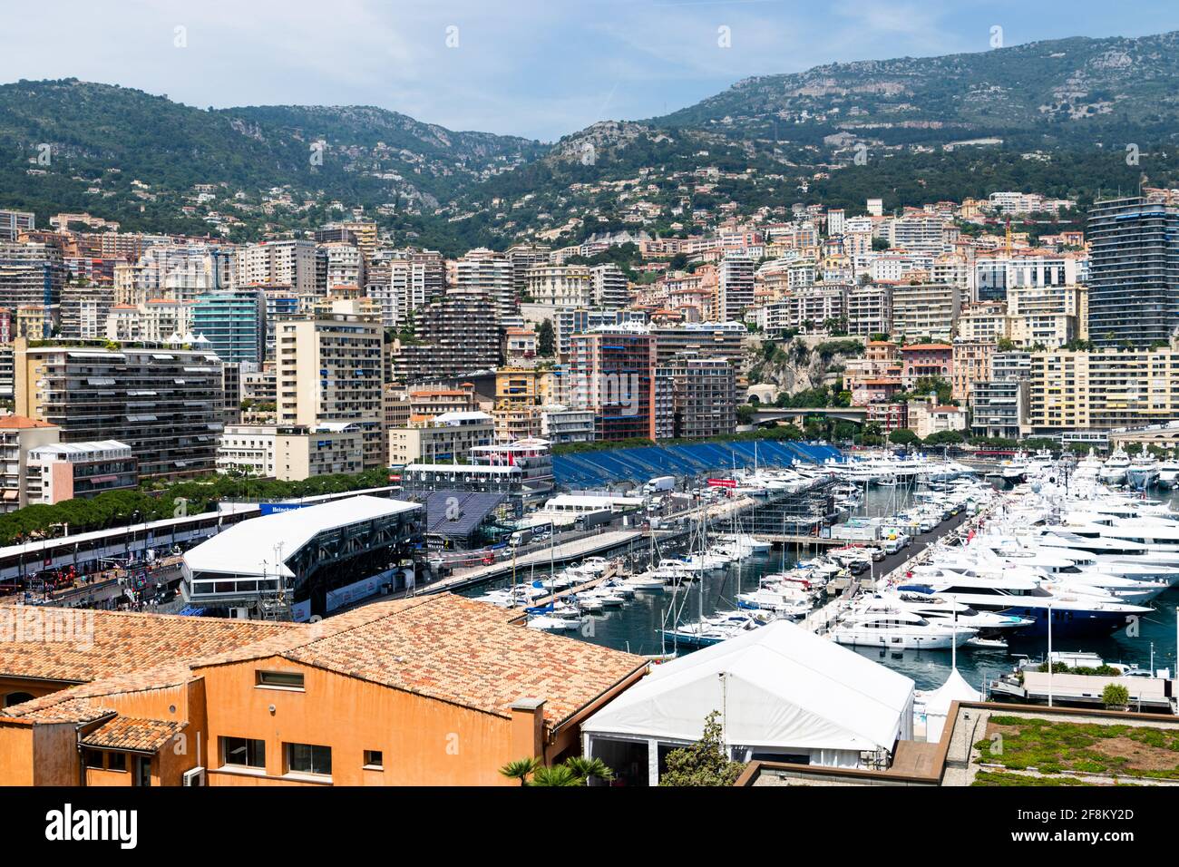 Skyscrapers and buildings in Monaco Stock Photo - Alamy