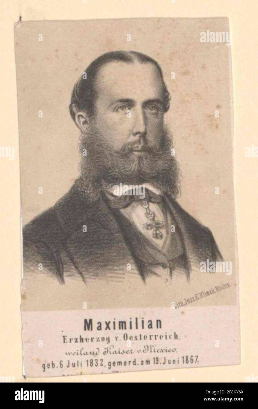 Maximilian I, Kaiser of Mexico Stock Photo - Alamy