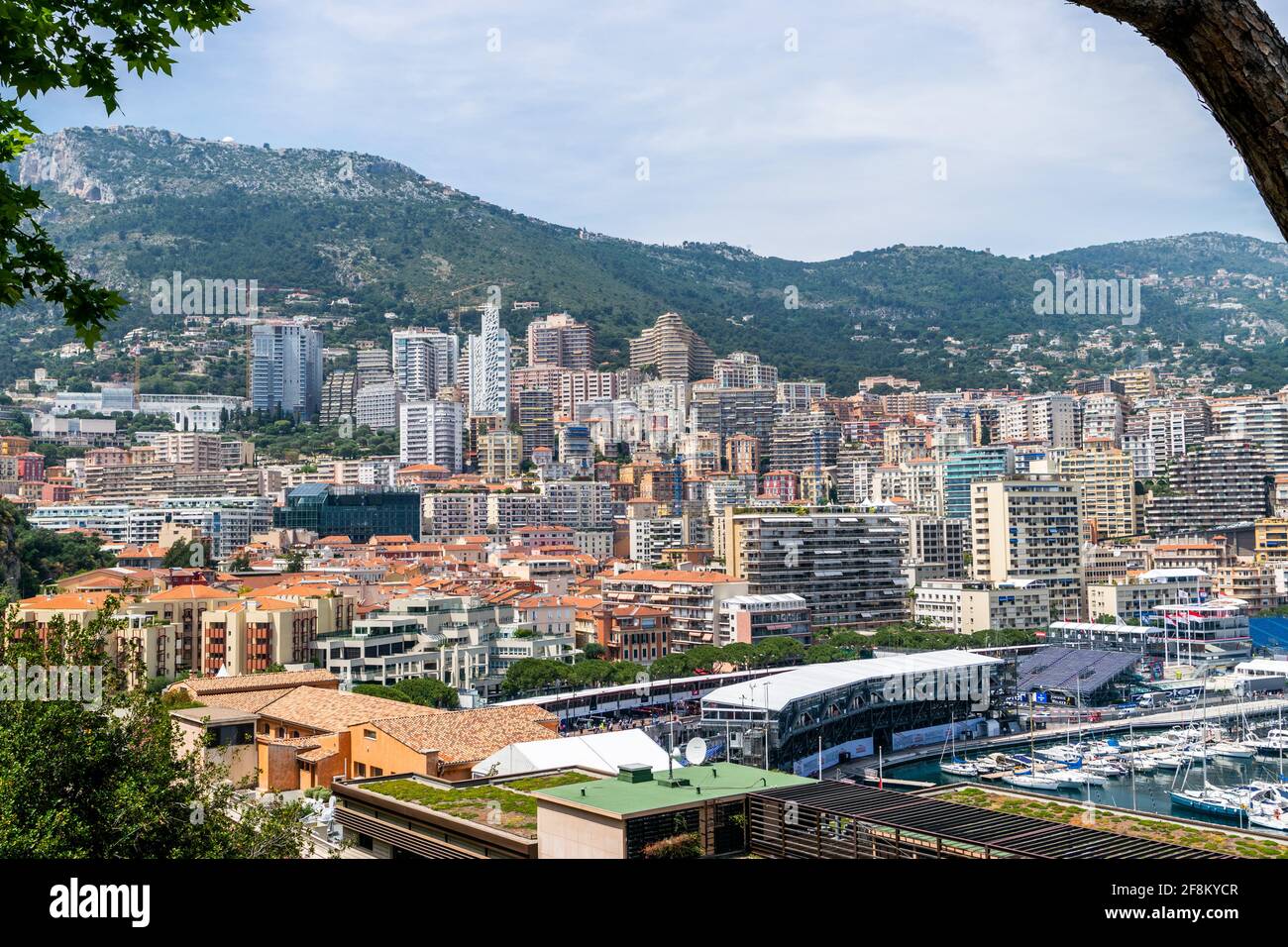 Skyscrapers and buildings in Monaco Stock Photo - Alamy