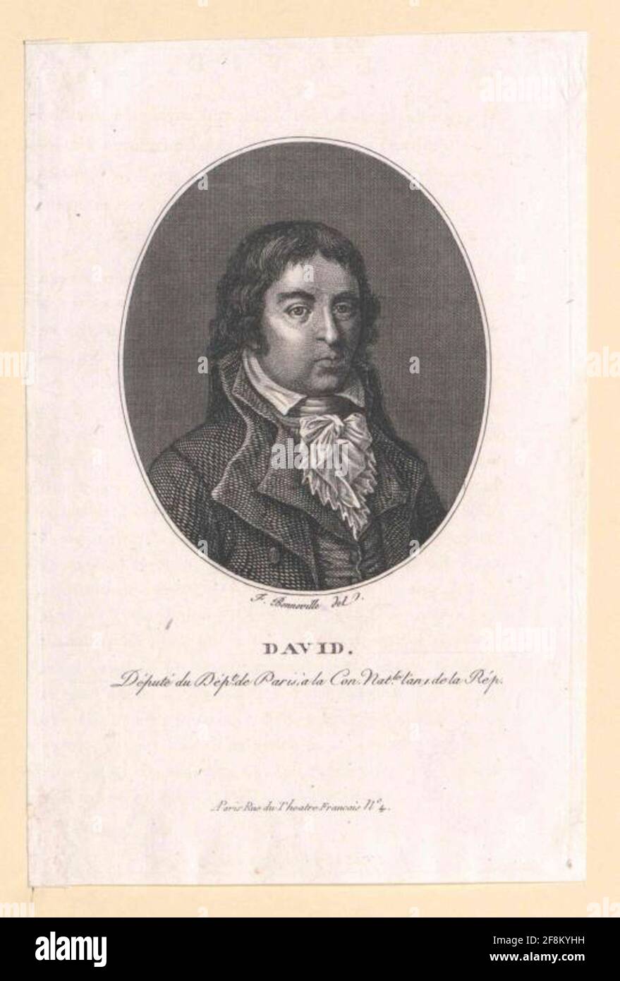 David, Jacques Louis Stock Photo - Alamy