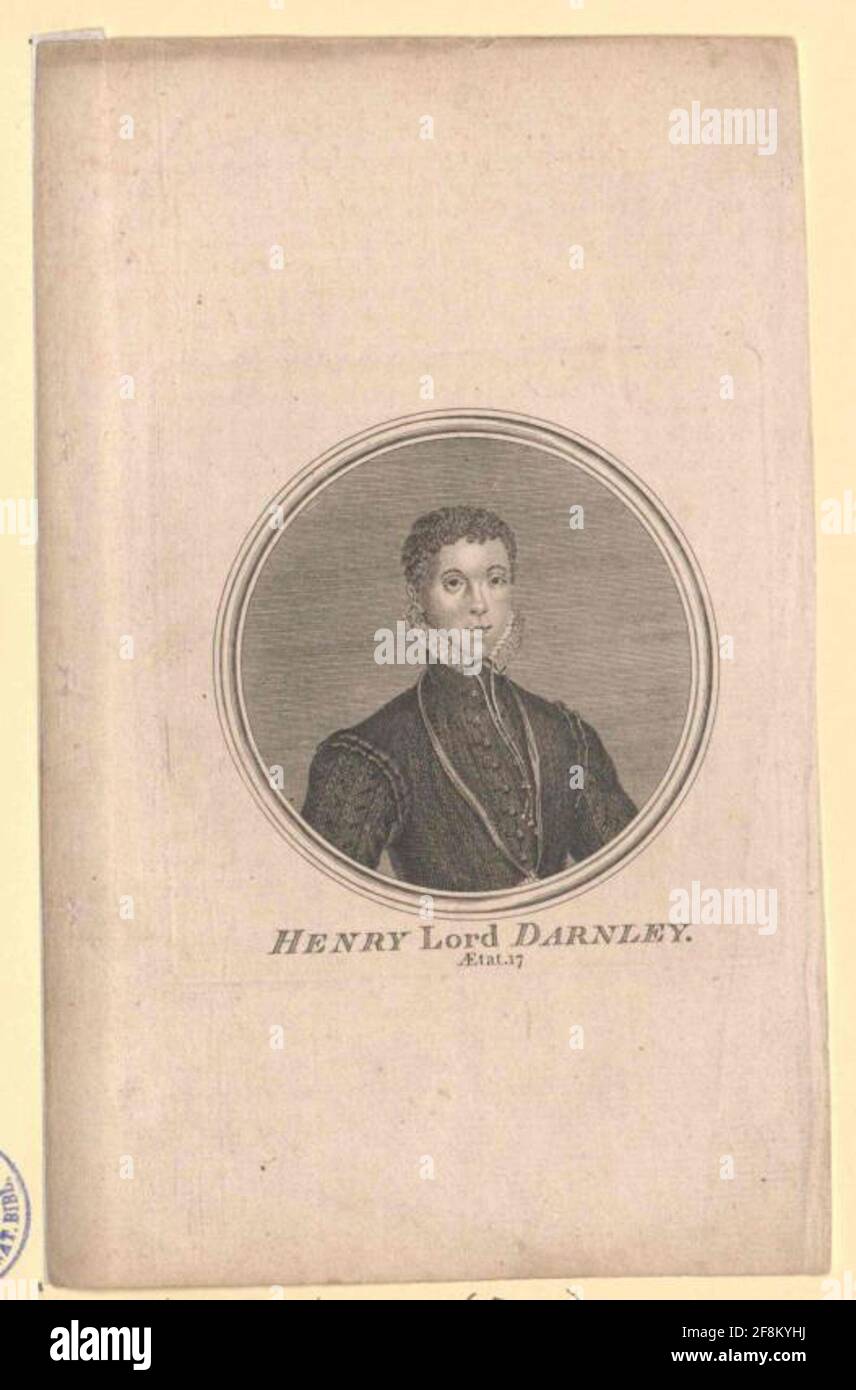 Stuart, Henry Lord Darnley Stock Photo - Alamy