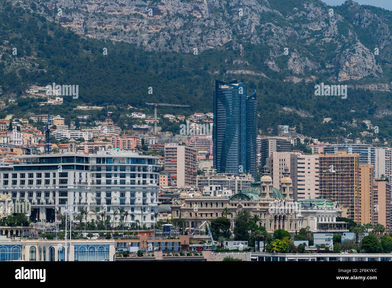 Skyscrapers and buildings in Monaco Stock Photo - Alamy