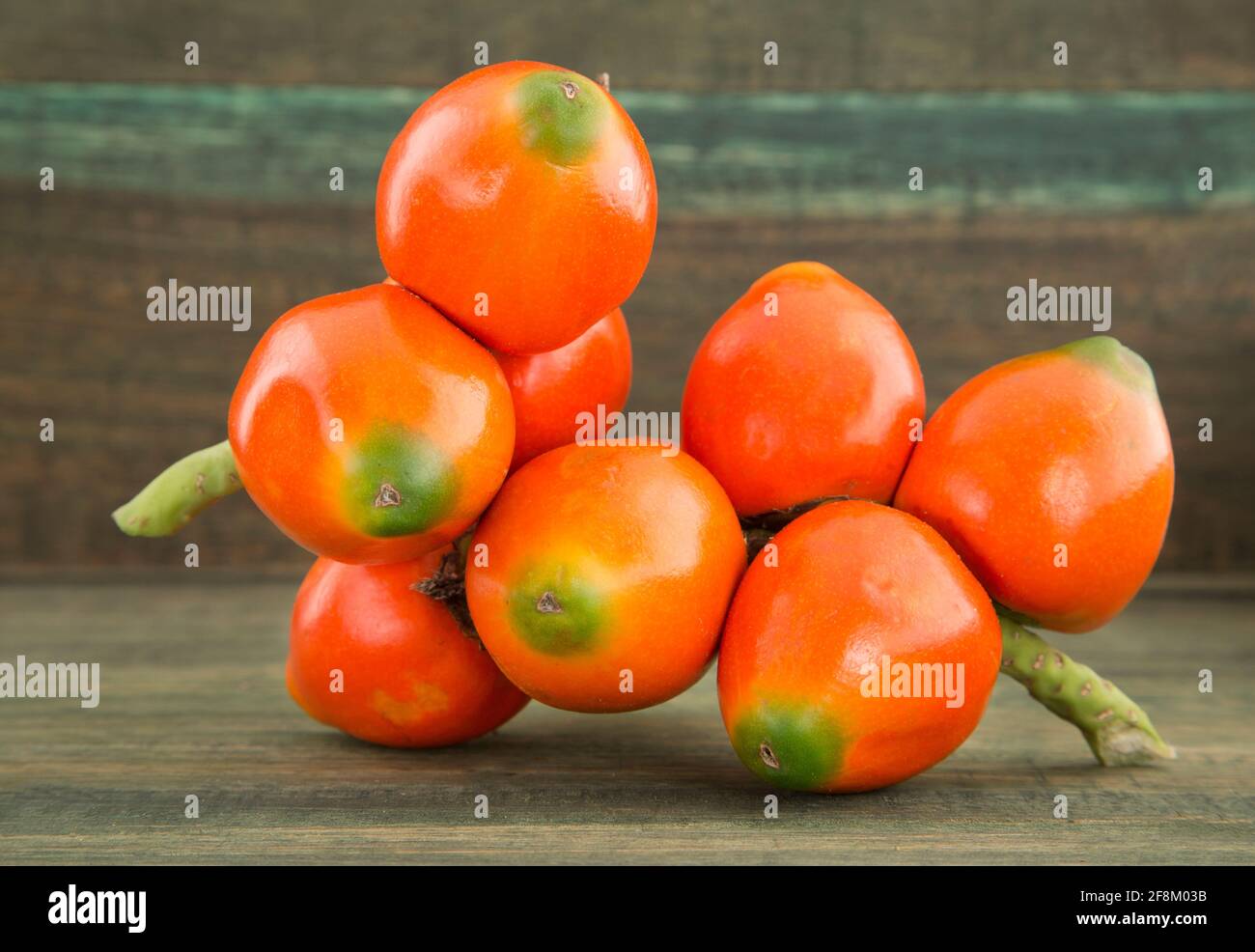 Chontaduro delicious tropical fruit - Bactris gasipaes Stock Photo - Alamy