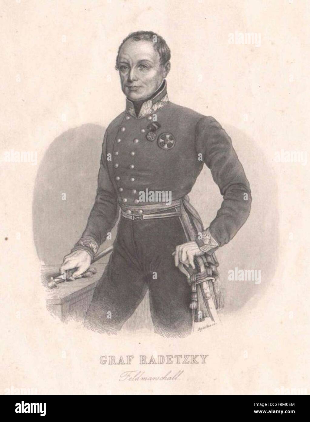 Radetzky from Radetz, Josef Graf Stock Photo - Alamy
