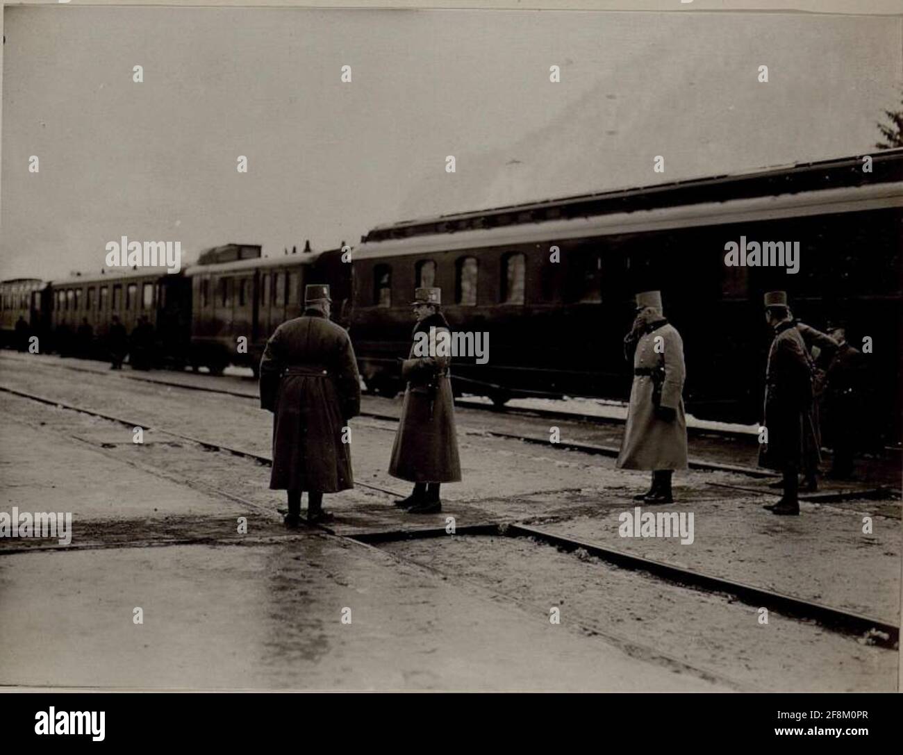 Visit Sr.M.Kaiser Karl in Ober Drauburg.16.xii.16 Stock Photo - Alamy