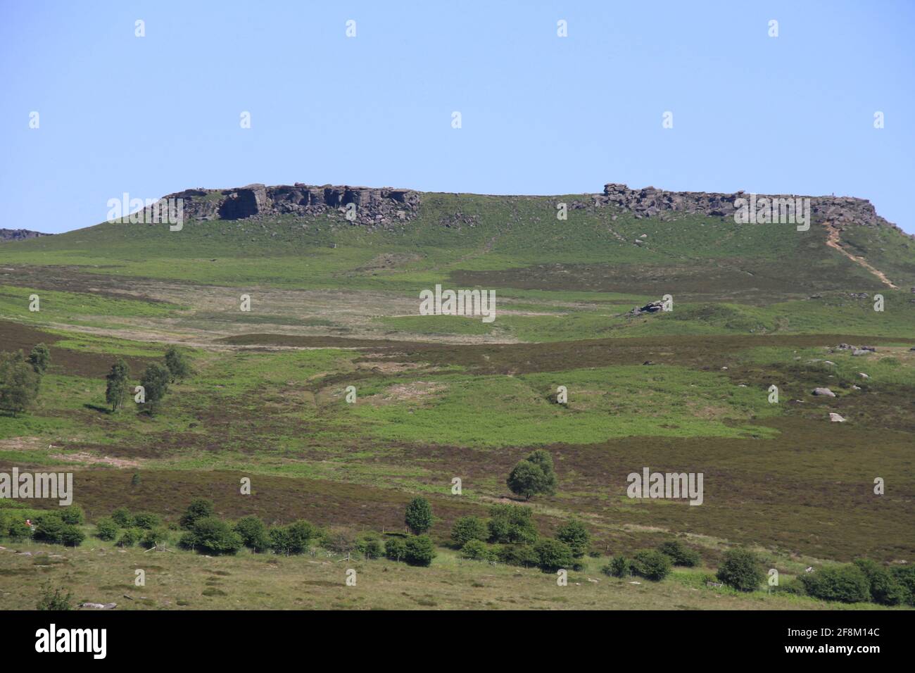 Longshaw estate views Stock Photo - Alamy