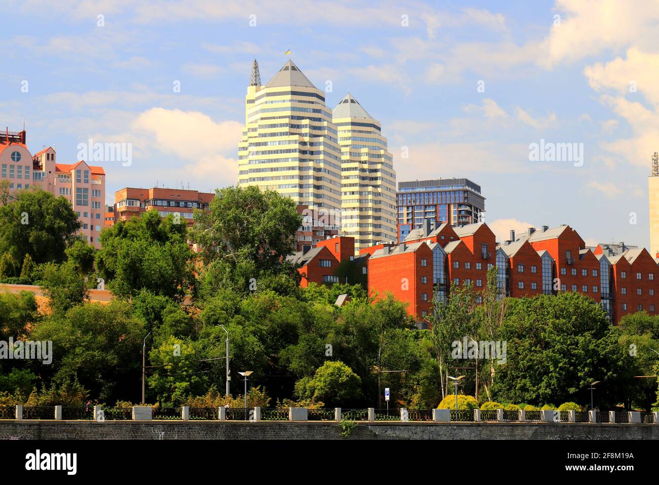 Red towers buildings hi-res stock photography and images - Alamy