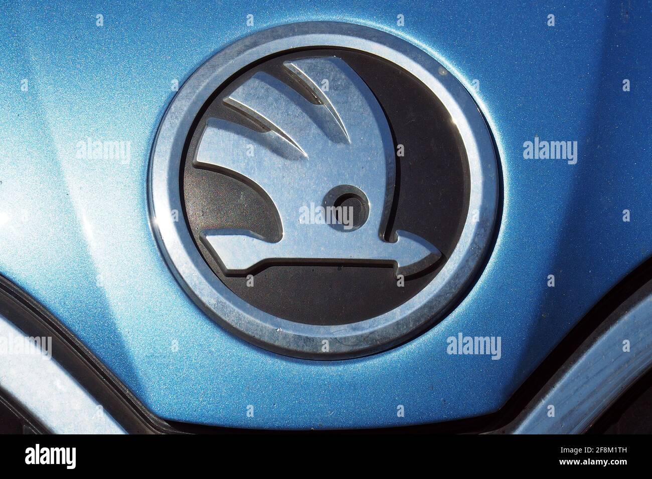 Skoda car logo sign hi-res stock photography and images - Alamy