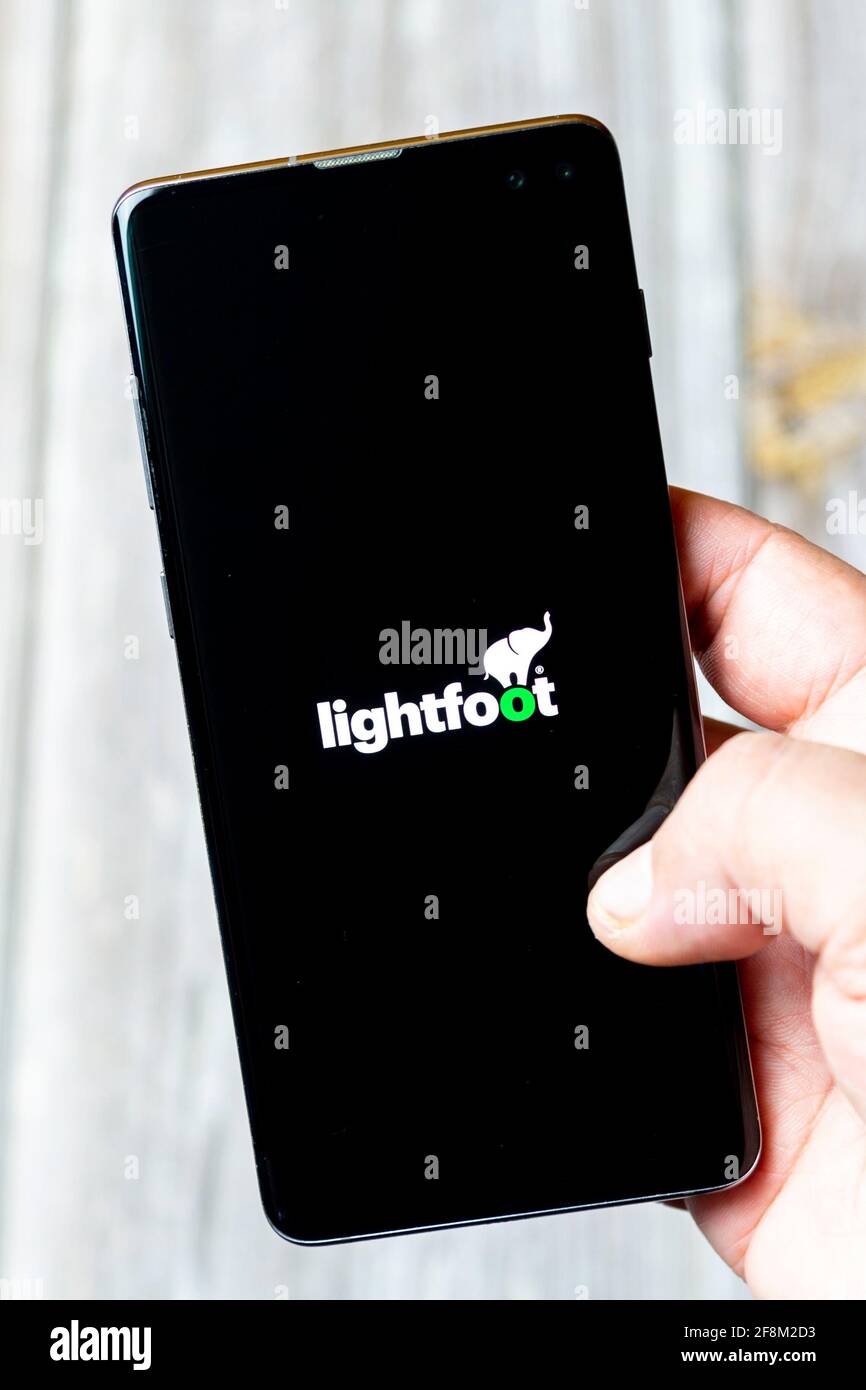 Lightfoot cell app hi-res stock photography and images - Alamy