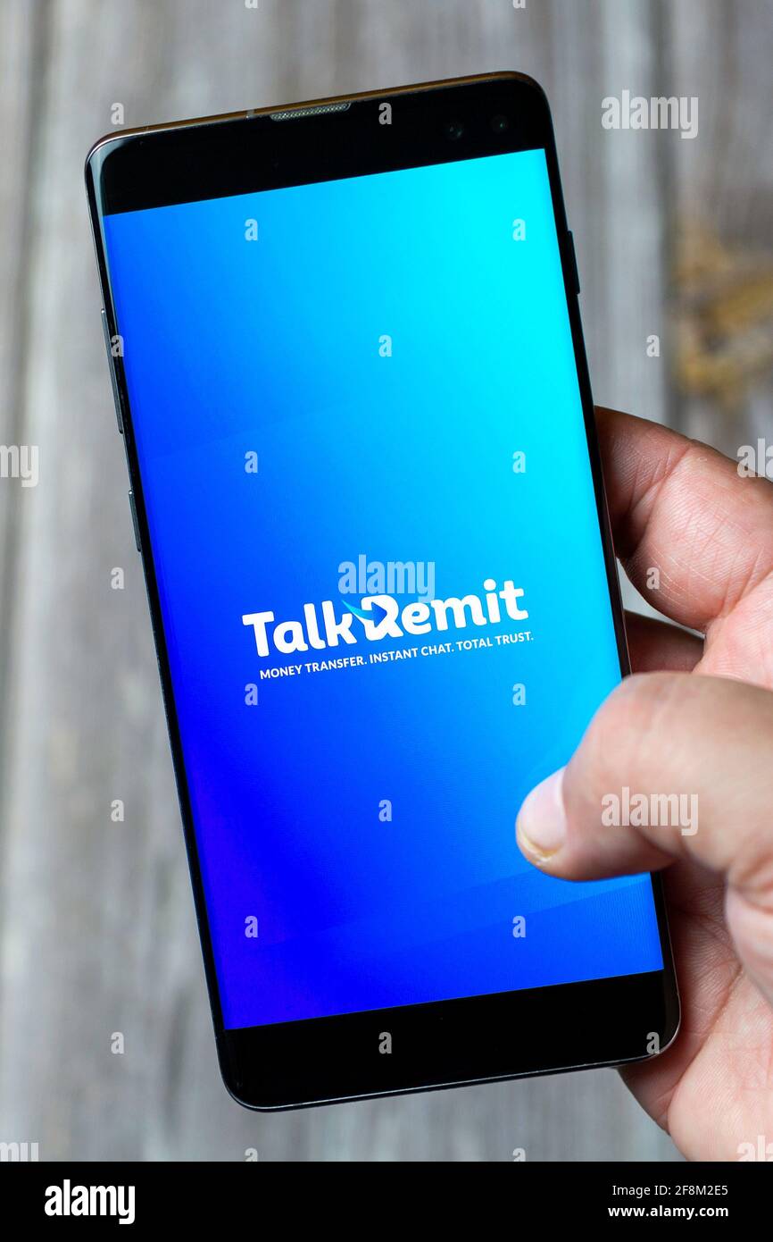 Talk remit app hi-res stock photography and images - Alamy
