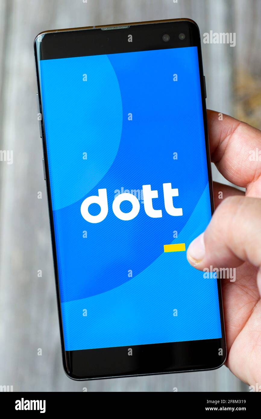 Dott mobile app hi-res stock photography and images - Alamy