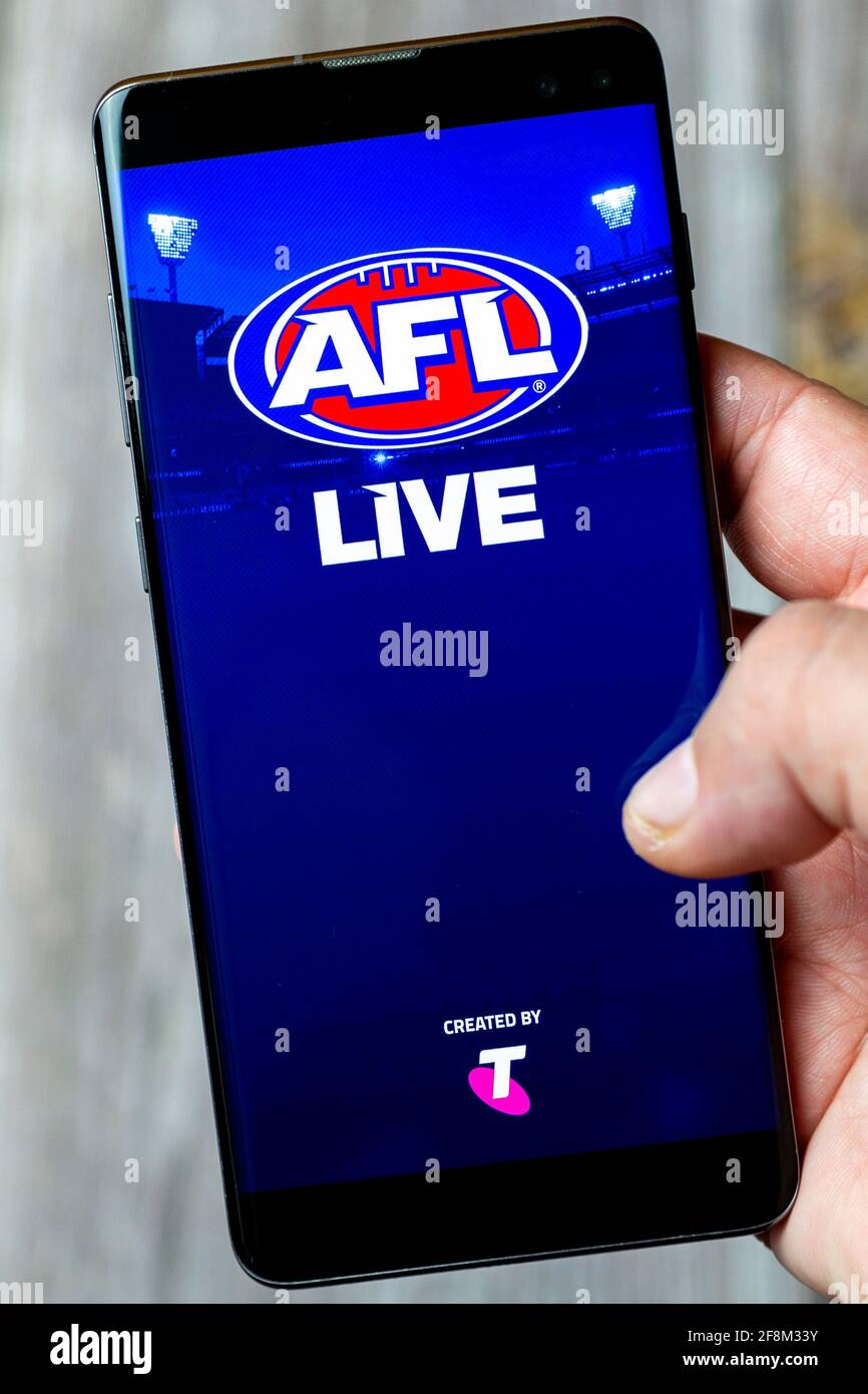 Afl cell app hi-res stock photography and images - Alamy