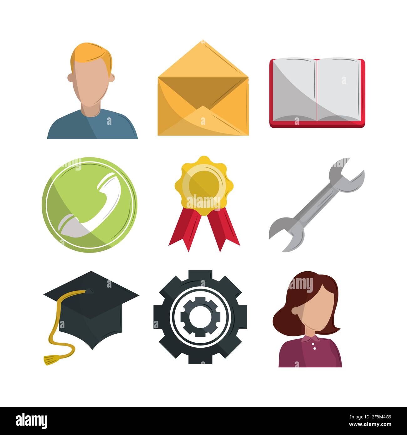 curriculum vitae for job set Stock Vector Image & Art - Alamy