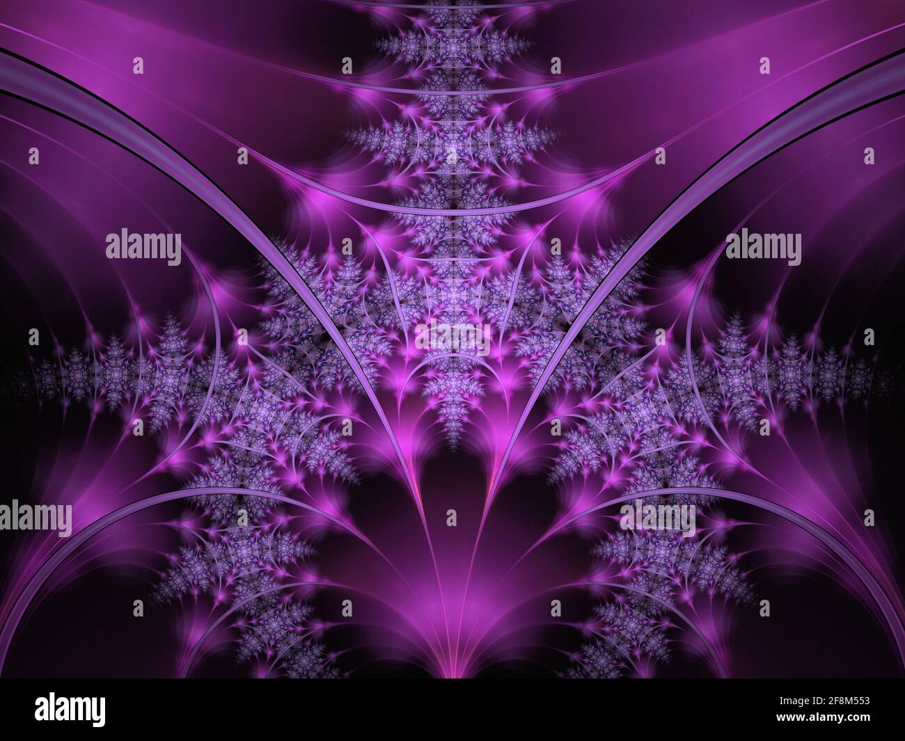 Winter frost design. Digital composite of snow and frost. With space ...