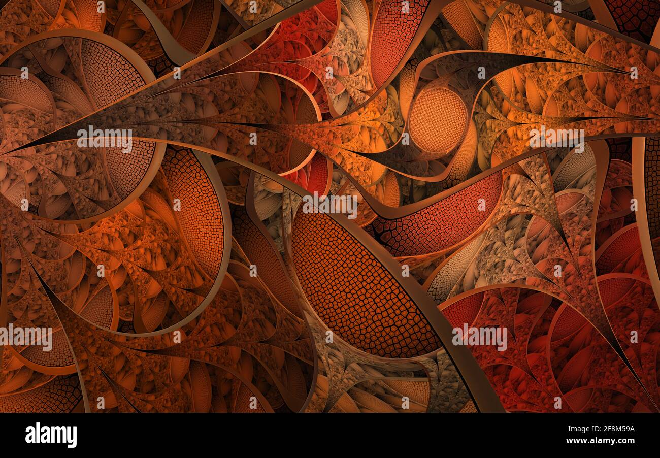 Abstract stain glass pattern. Illustration in stained glass style with ...