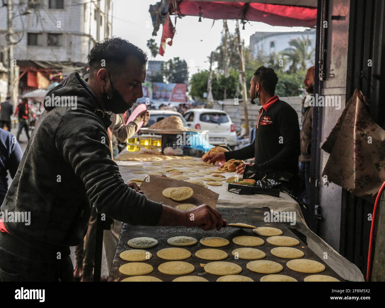 Gaza City, The Gaza Strip, Palestine. 14th Apr, 2021. Palestinian ...