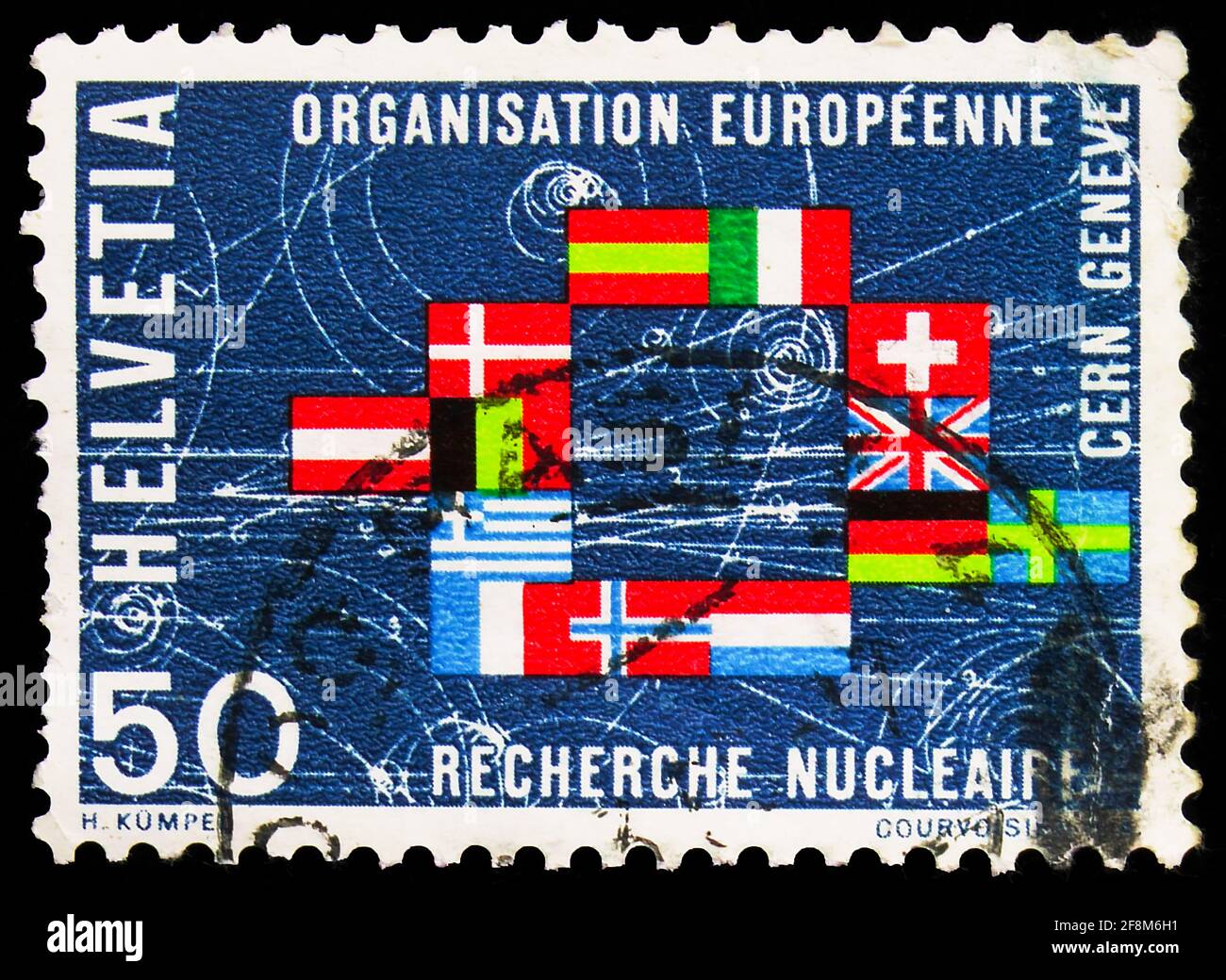 MOSCOW, RUSSIA - SEPTEMBER 30, 2019: Postage stamp printed in ...