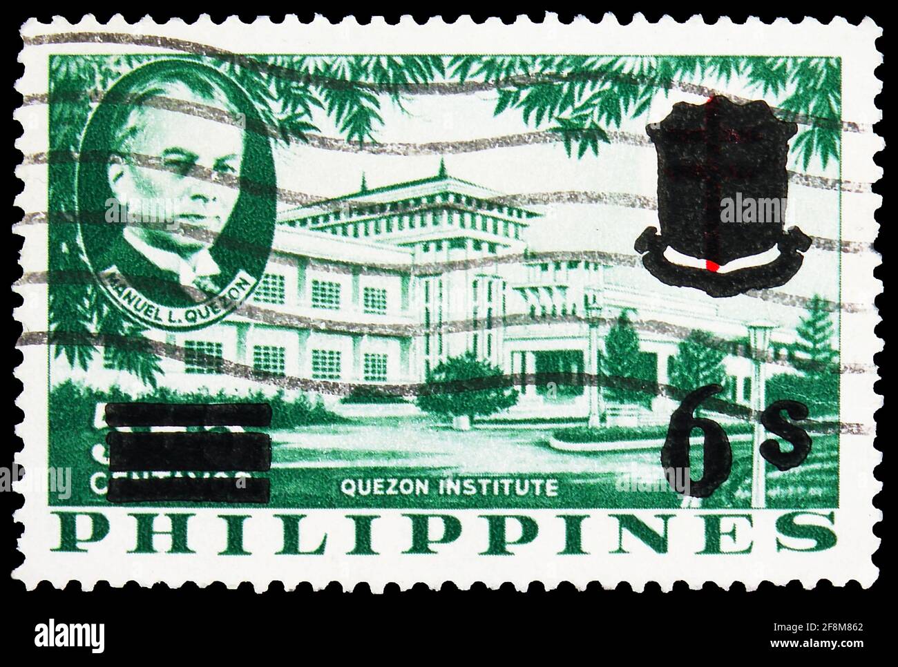 MOSCOW, RUSSIA - OCTOBER 4, 2019: Postage stamp printed in Philippines ...