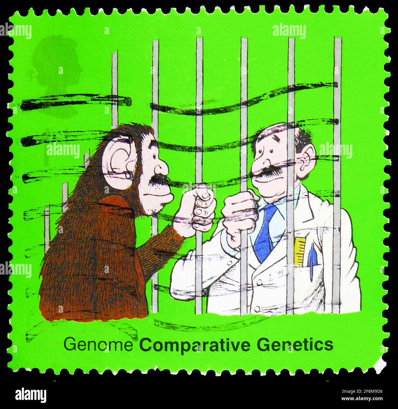 MOSCOW, RUSSIA - OCTOBER 4, 2019: Postage stamp printed in United ...